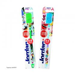 Jual Jordan Kids Toothbrush Step 2 (3-5 Years) Soft Twin Pack - HBHoz
